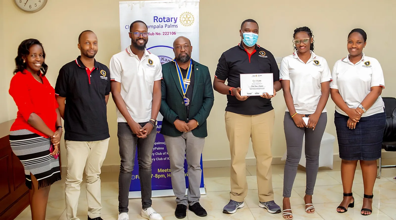 Rotary palms hosts Kiira Motors CEO, members thrilled about Uganda’s E ...